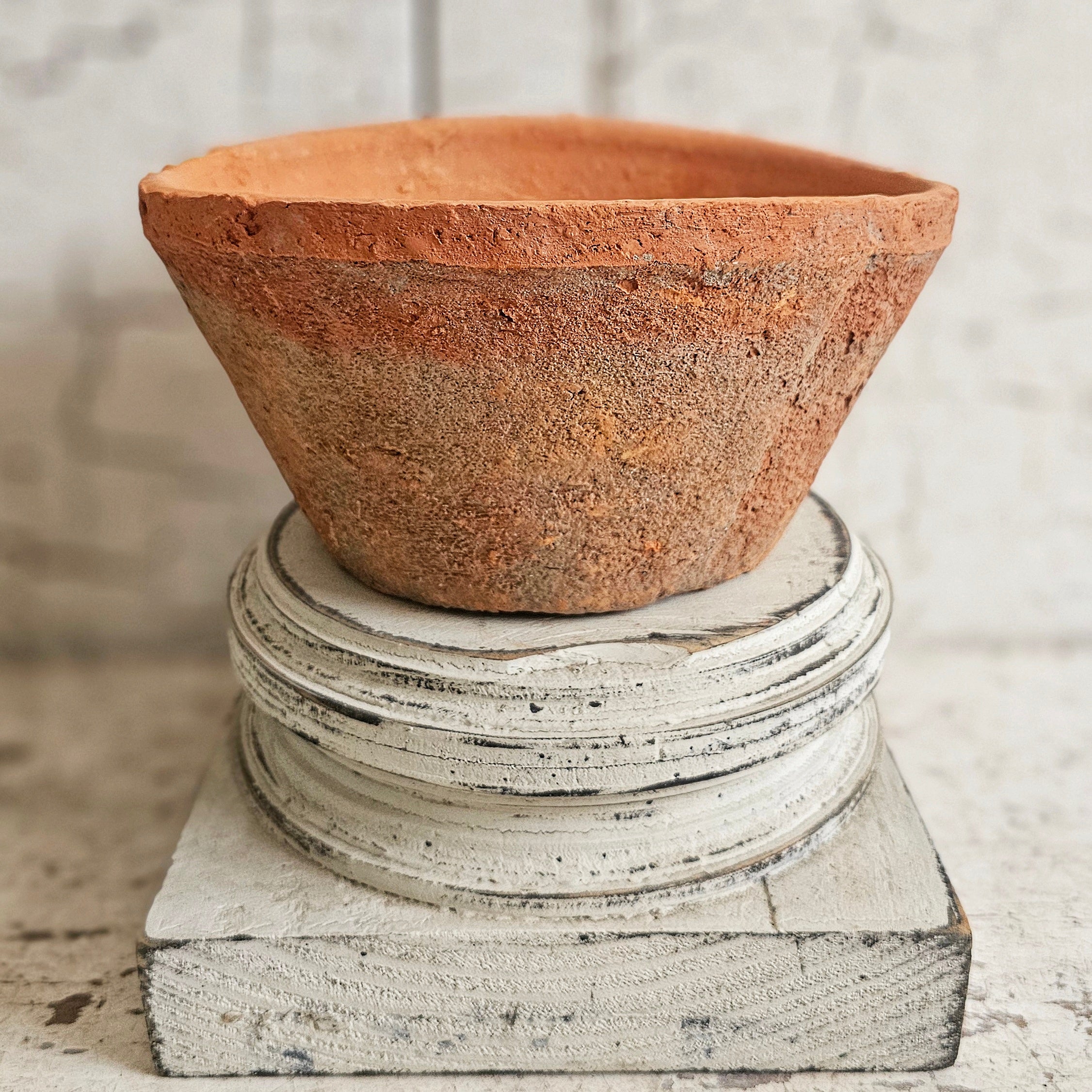 8 inch Oval Rustic Terra Cotta Pot – Olde Tyme Marketplace
