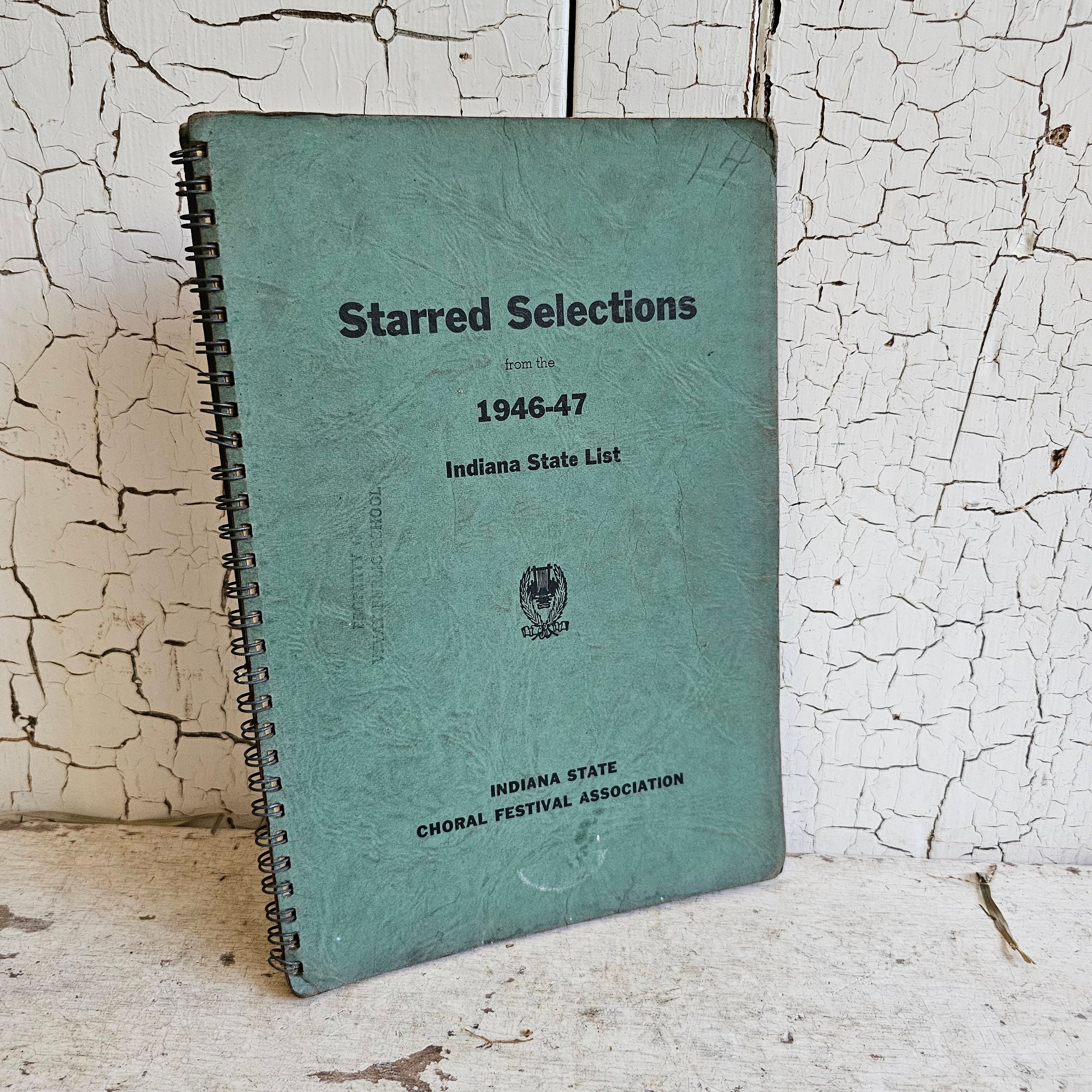Vintage Indiana State Choral Festival Book – Olde Tyme Marketplace