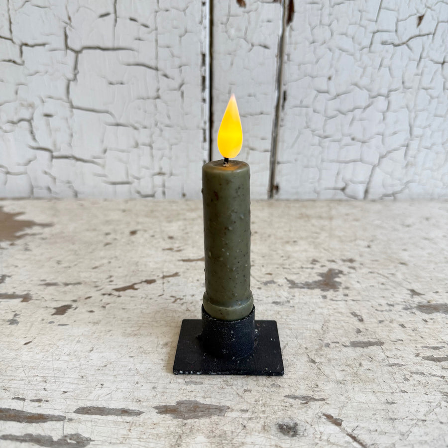 4 Inch Green Speckled Timer Taper – Olde Tyme Marketplace