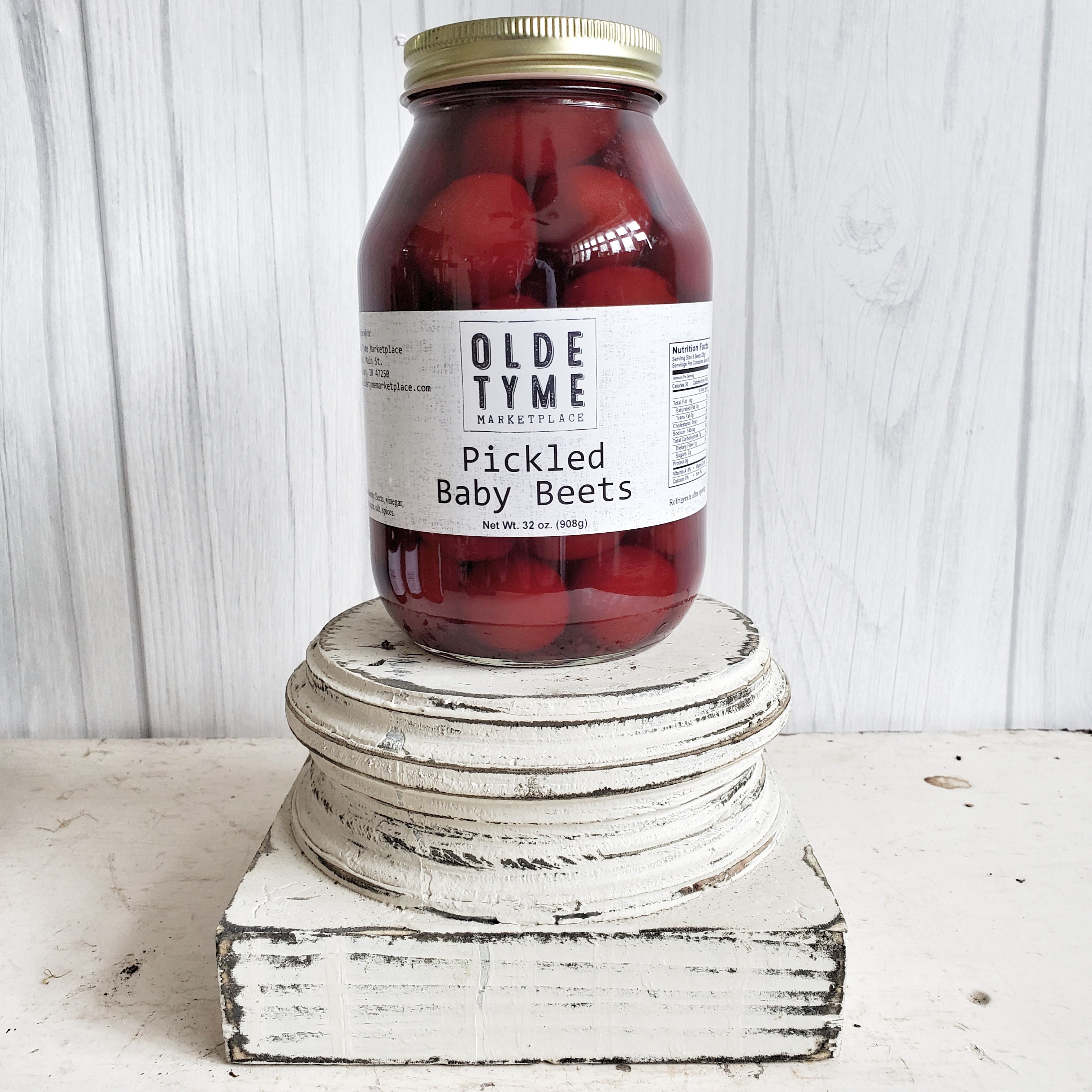 Quart SIZE Pickled Baby Beets – Olde Tyme Marketplace